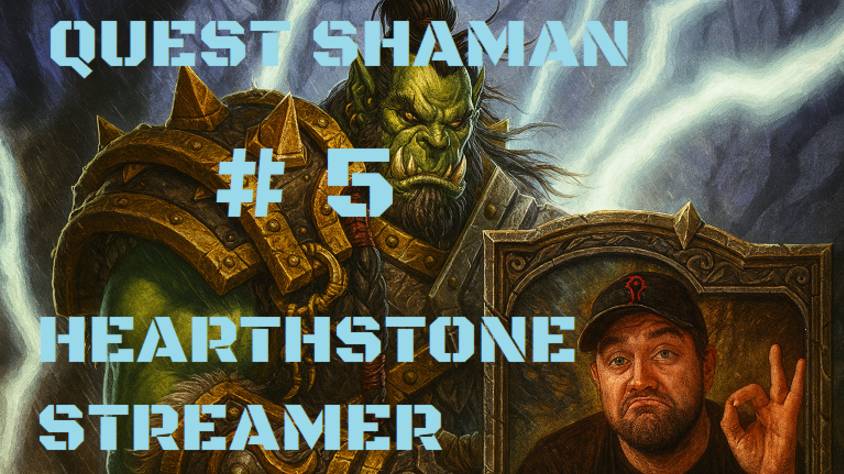 ТОП квестовый ДИЧЬ ШАМАН рейтинг стандарт #5. Hearthstone. Lost City of Un’Goro. #Hearthstone