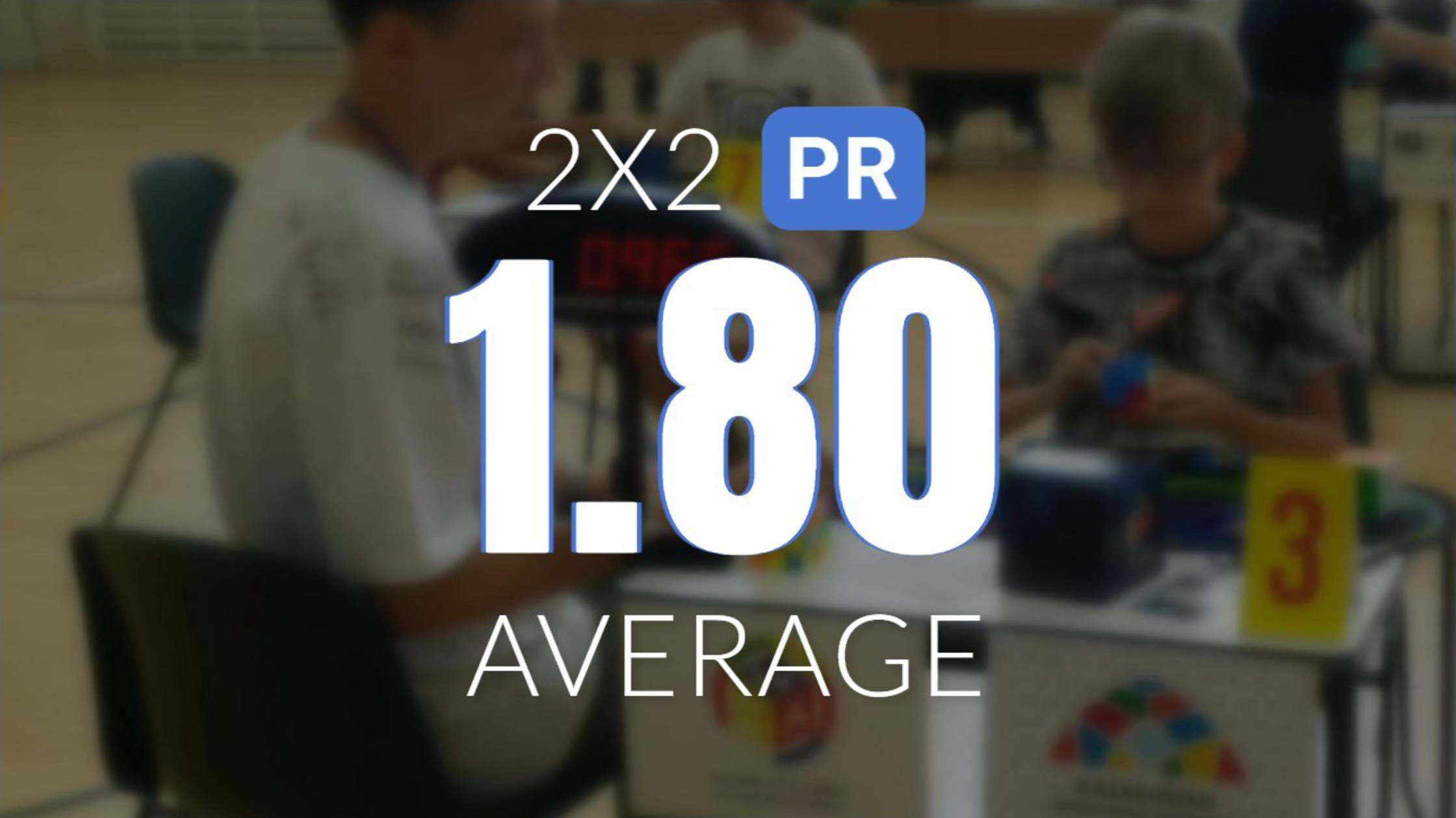 PR [1.80] 2x2 Average // KSF Open 2023