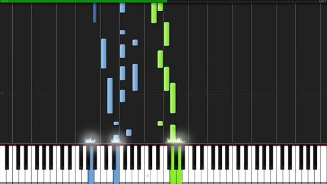 A Whole New World - Aladdin Piano Tutorial Synthesia