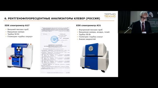 Современное лабораторное оборудование «Термо Техно» для исследовательских задач в области геологии.