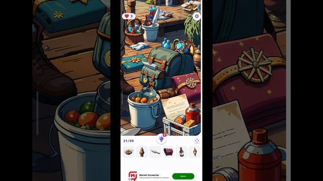 игра Найди скрытые объекты 24 уровень