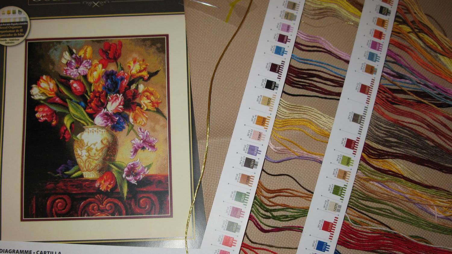 Болталка / Отшив проекта DIMENSIONS " Попугайские тюльпаны" отчет 22