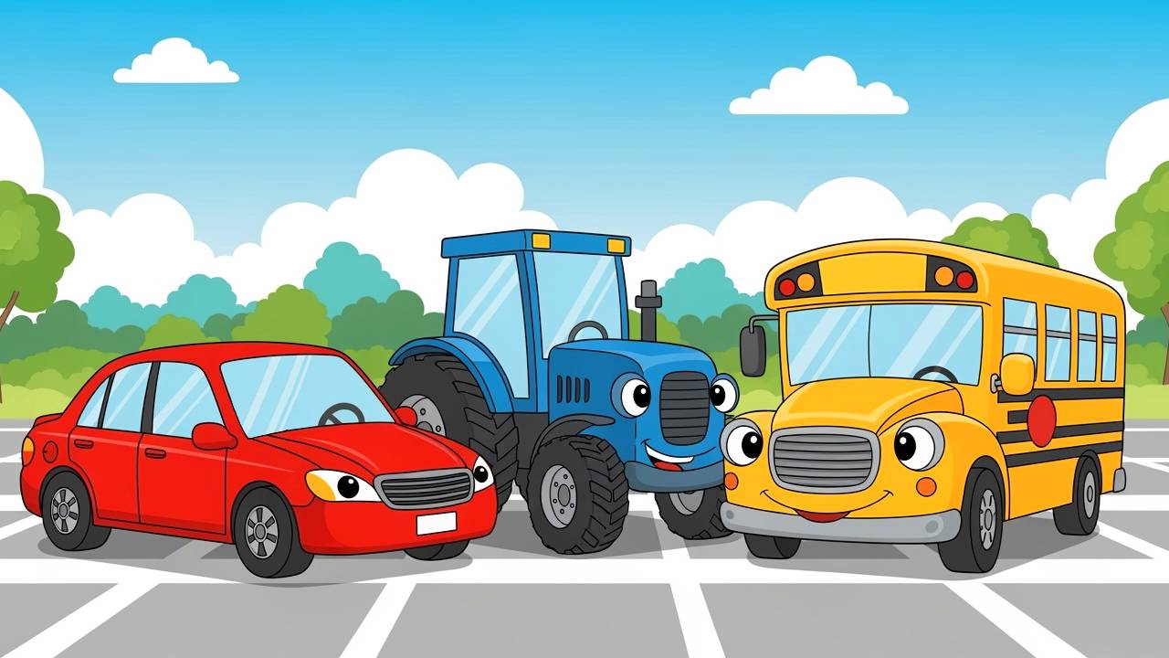 Детские мультики - Машинки на старт! - Сборник Крошки Антошки