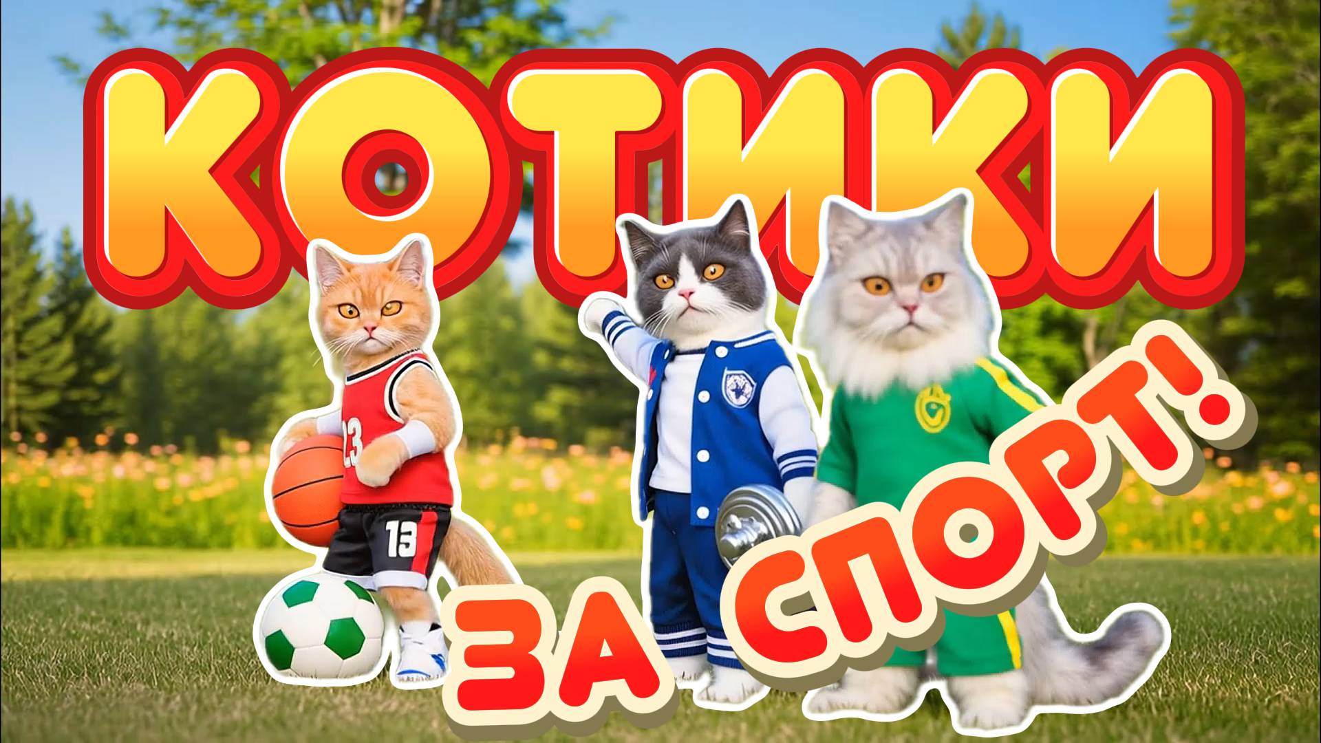🐱 Котики за спорт: Угадай вид спорта!