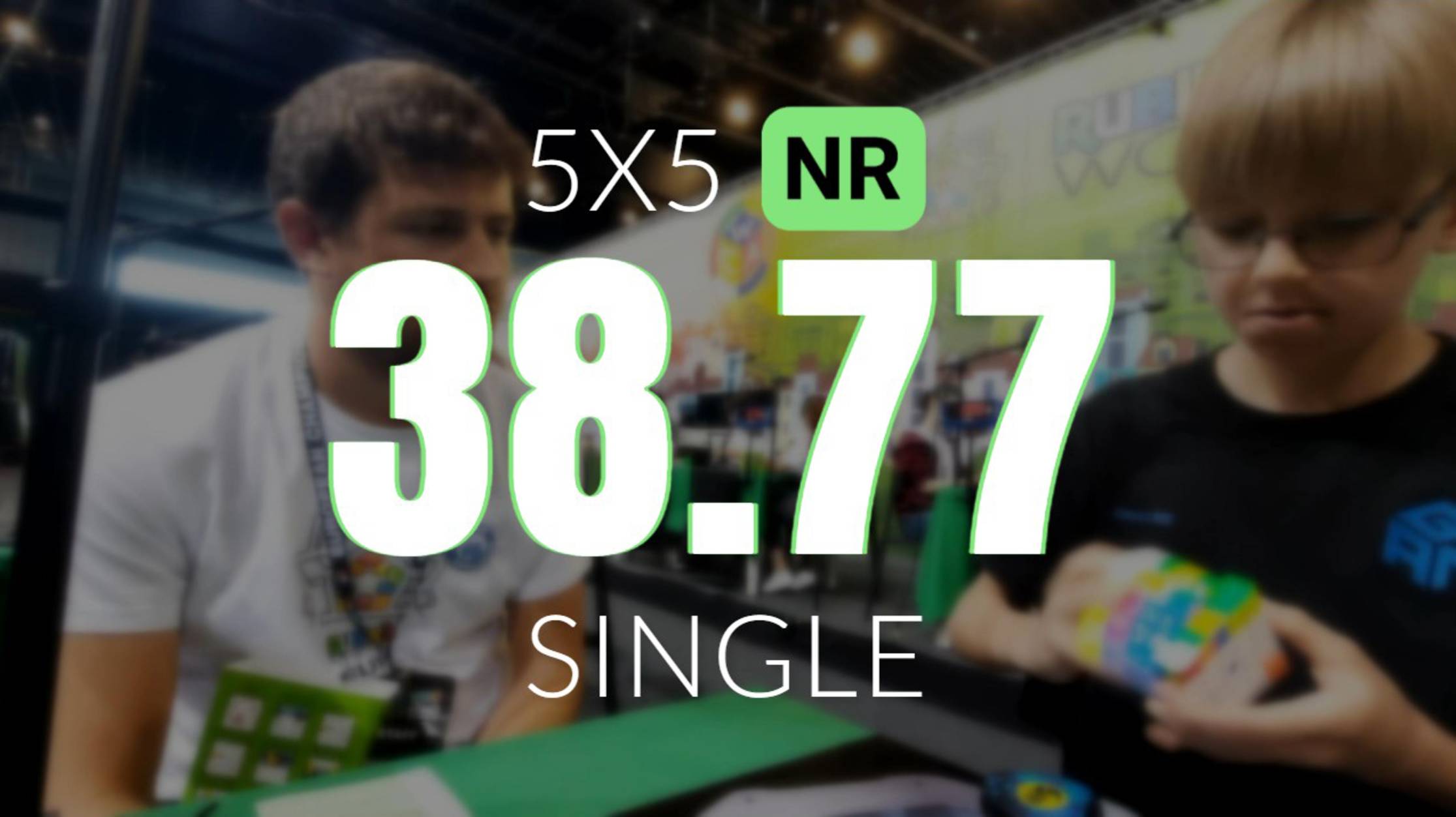 NR [38.77] 5x5 Single |WR13/ER4| // Rubik's WCA European Championship 2024