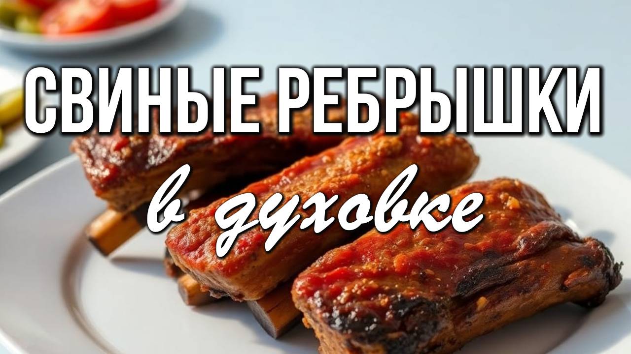 📌 Идеальные свиные ребрышки в духовке - просто пальчики оближешь!