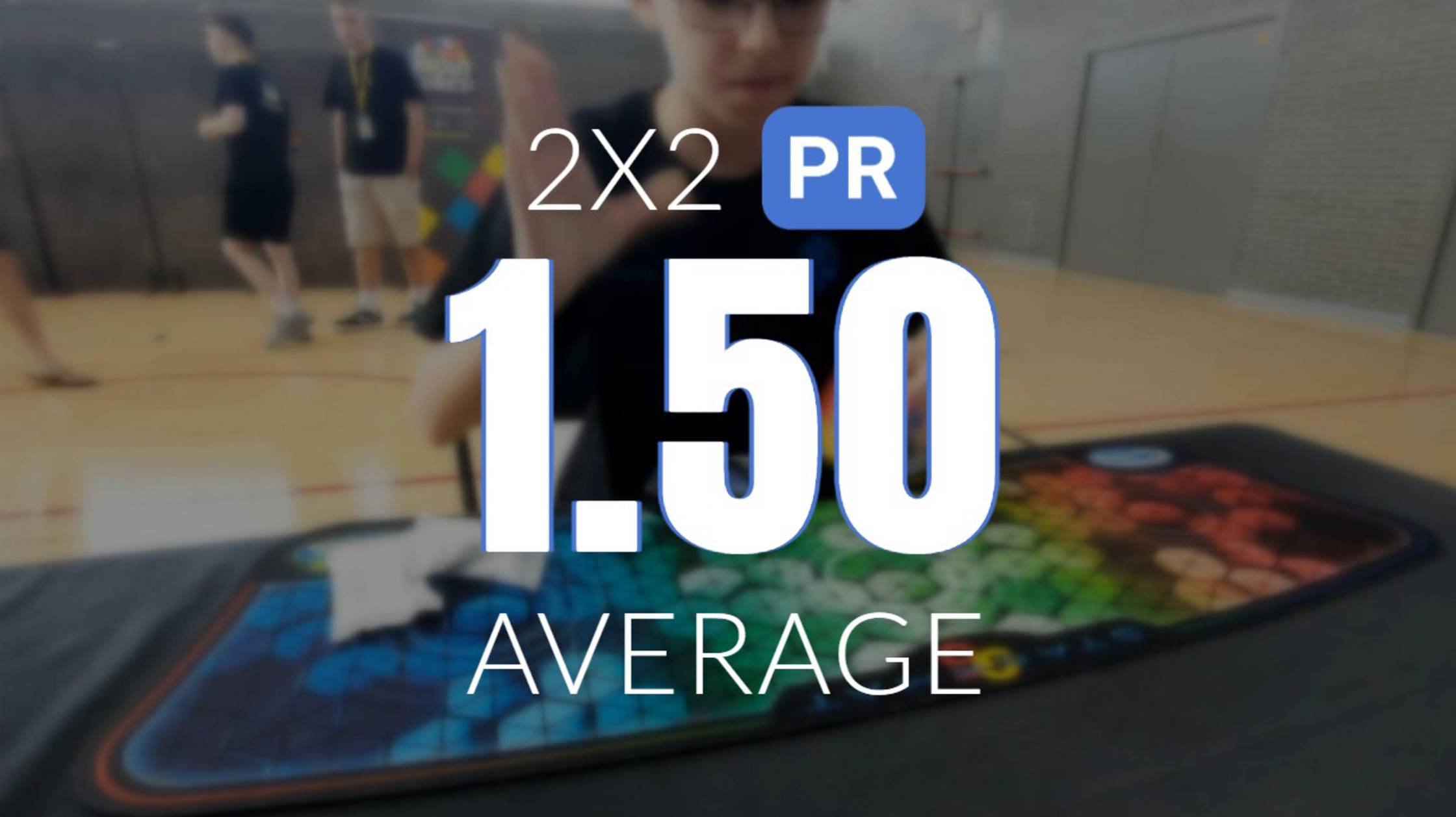 PR [1.50] 2x2 Average // Warm Up Portugalete 2024