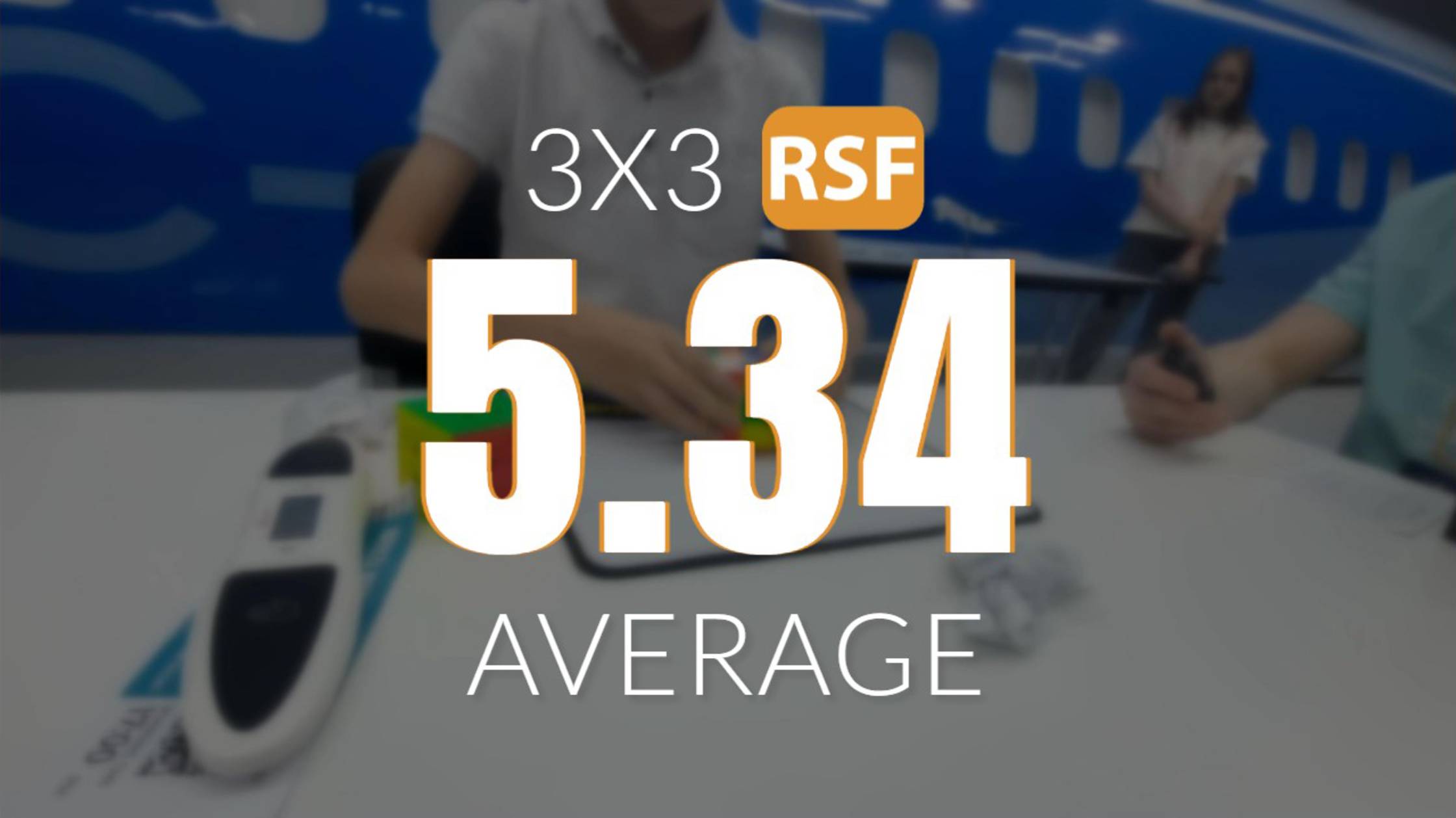 [5.34] 3x3 Average // [RSF] Yakovlev Moscow Cup 2023