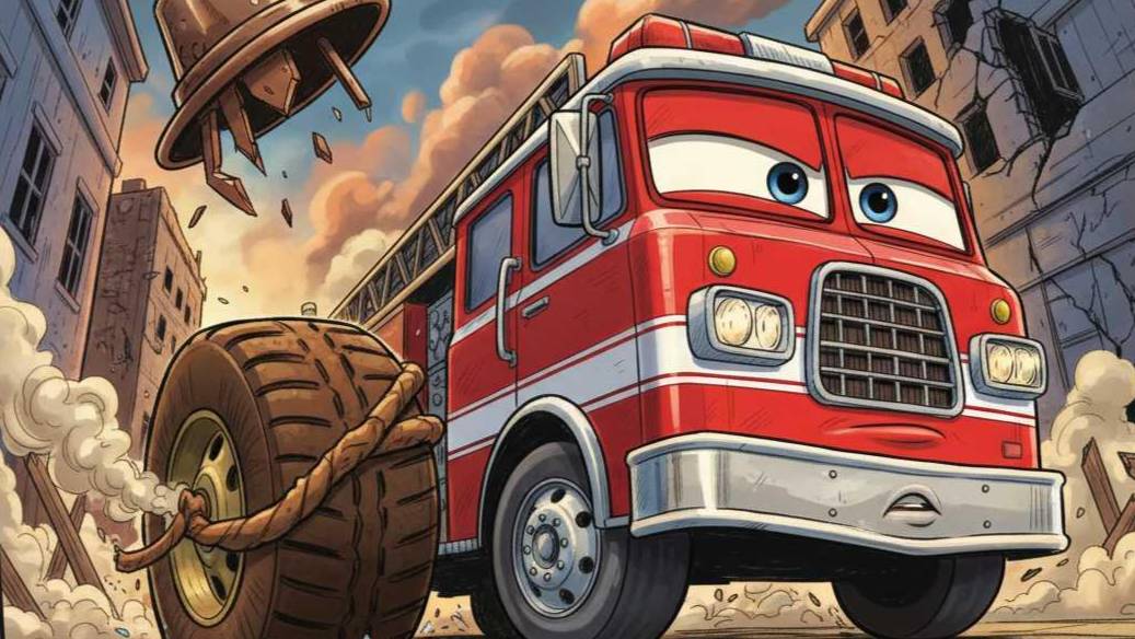 ПЕСЕНКА ПРО ПОЖАРНУЮ МАШИНУ. Зачем она нужна?