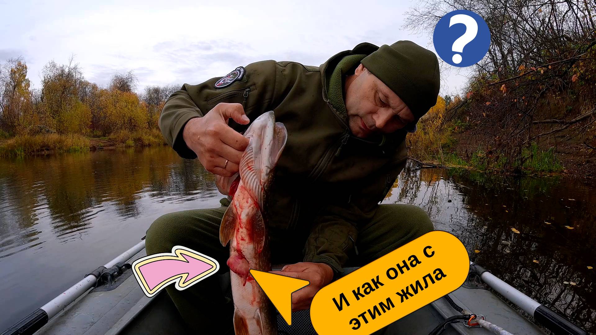 Рыбалка на Щуку. Щука с Аномалией, как она с этим жила?! 🤔