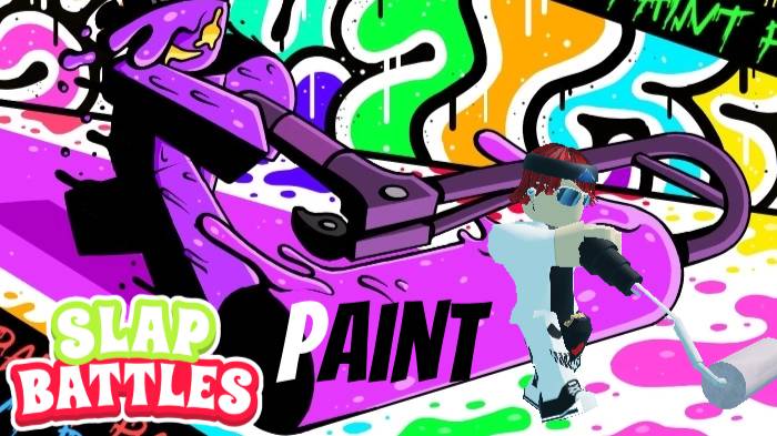 КАК ПОЛУЧИТЬ ПЕРЧАТКУ PAINT & ЗНАЧОК "COLOR SPLASH" НОВЫМ СПОСОБОМ В SLAP BATTLES! | Roblox