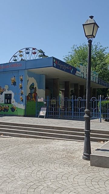 Нюансы работы детской железной дороги в парке Муштаид в Тбилиси 27.06.2025