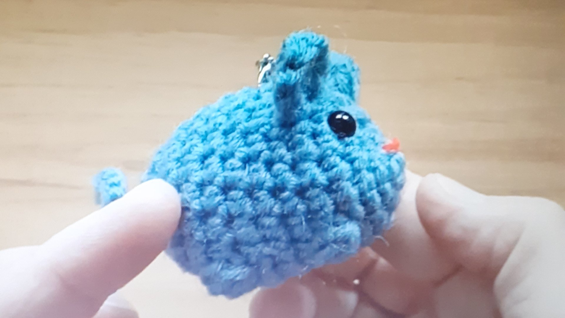 Мышка - норушка. Игрушка крючком.