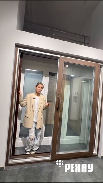 Как работают механические доводчики га портальных раздвижных дверях РЕХАУ INTELIO SLIDE.