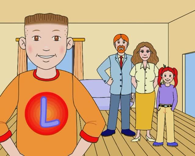 Spotlight 4 - Module 1, Unit 2b p.4 - Song - One Big Happy Family!