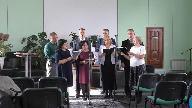 Пение. Сводный хор Сормовской церкви. 27.09.2025