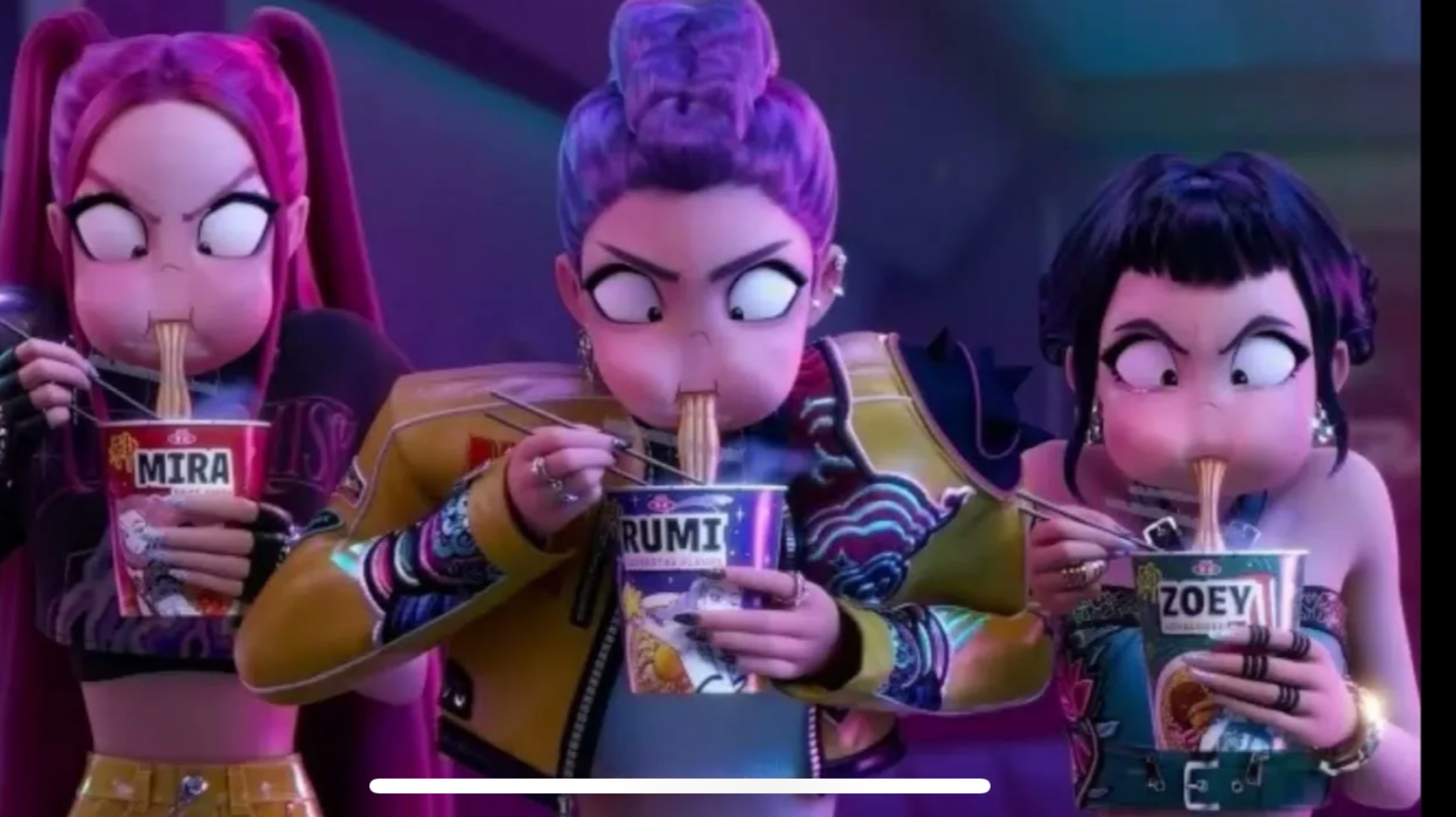 К-поп охотницы на демонов stail обзор