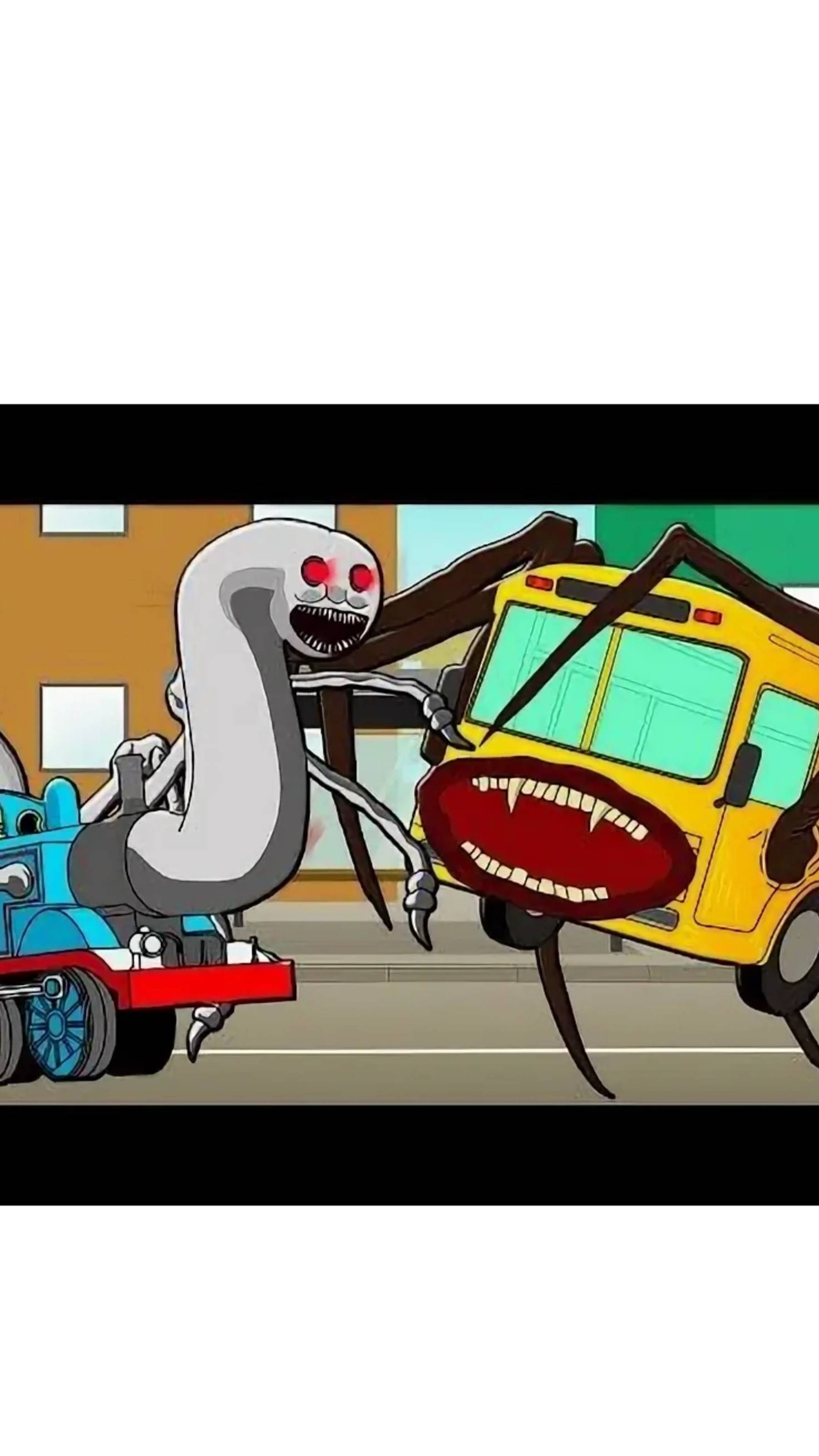 Thomas exe vs bus eater