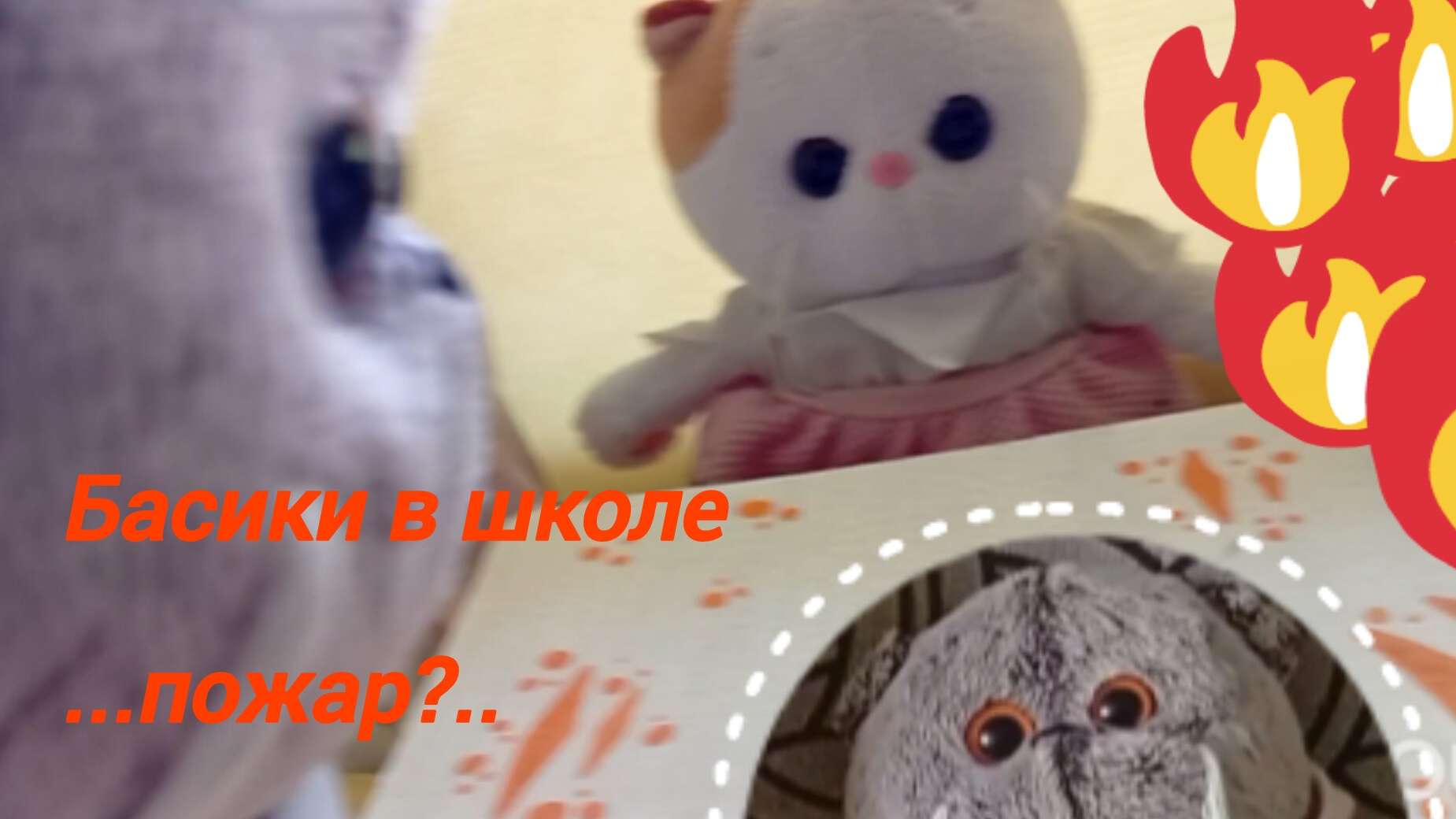 Басики в школе😚... в школе пожар?...🔥