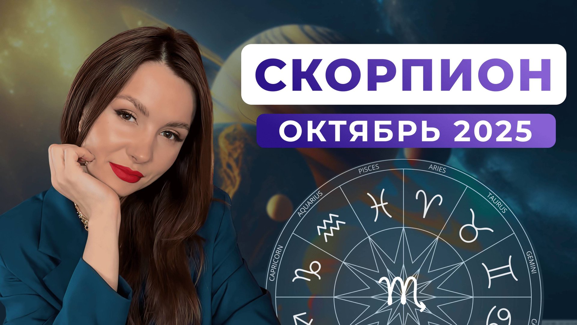 СКОРПИОН - астрологический прогноз на ОКТЯБРЬ 2025 года