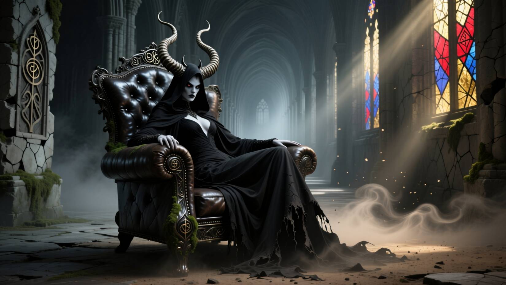 Забытая богиня (AI Generation)