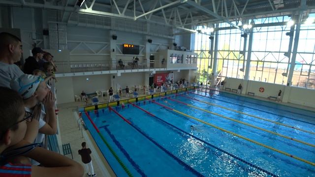 250925 100м брасс Попова Женя 2016 7дор 2мин09сек 2юн