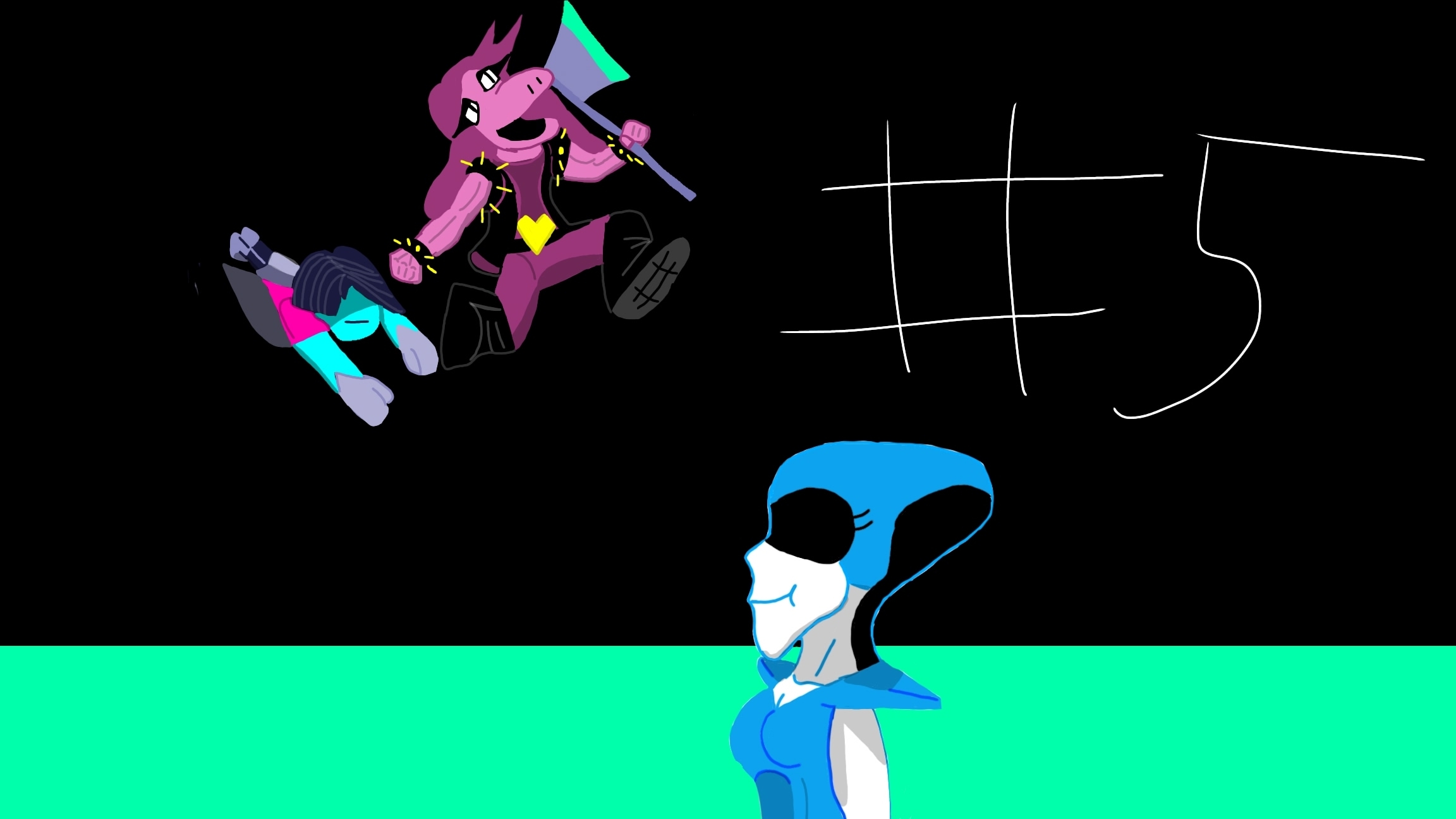 Интернет-приключение неудачников (дельтарун#5)