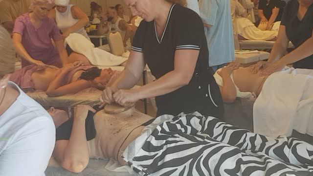 Техника массажа живота