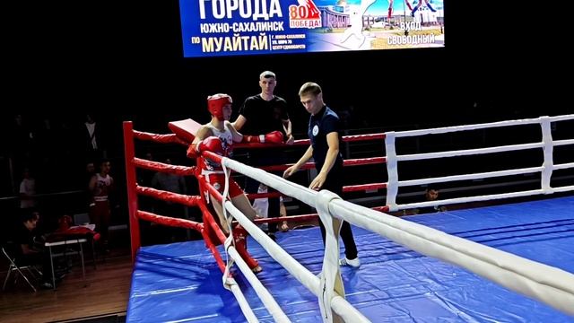 Столяров Семён+Мурадов Каюмарс-Тайский бокс-Финал-Кубок Города-(21-сентября 2025)-Сахалин