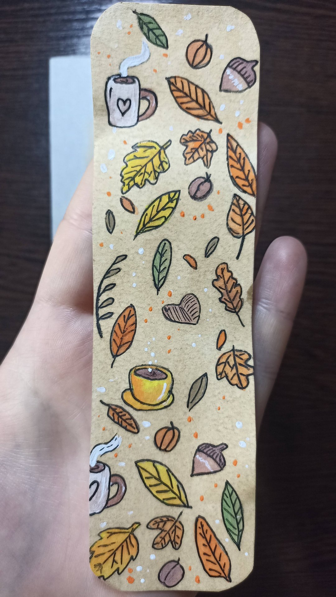 Рисунок гуашью / Осенняя атмосфера