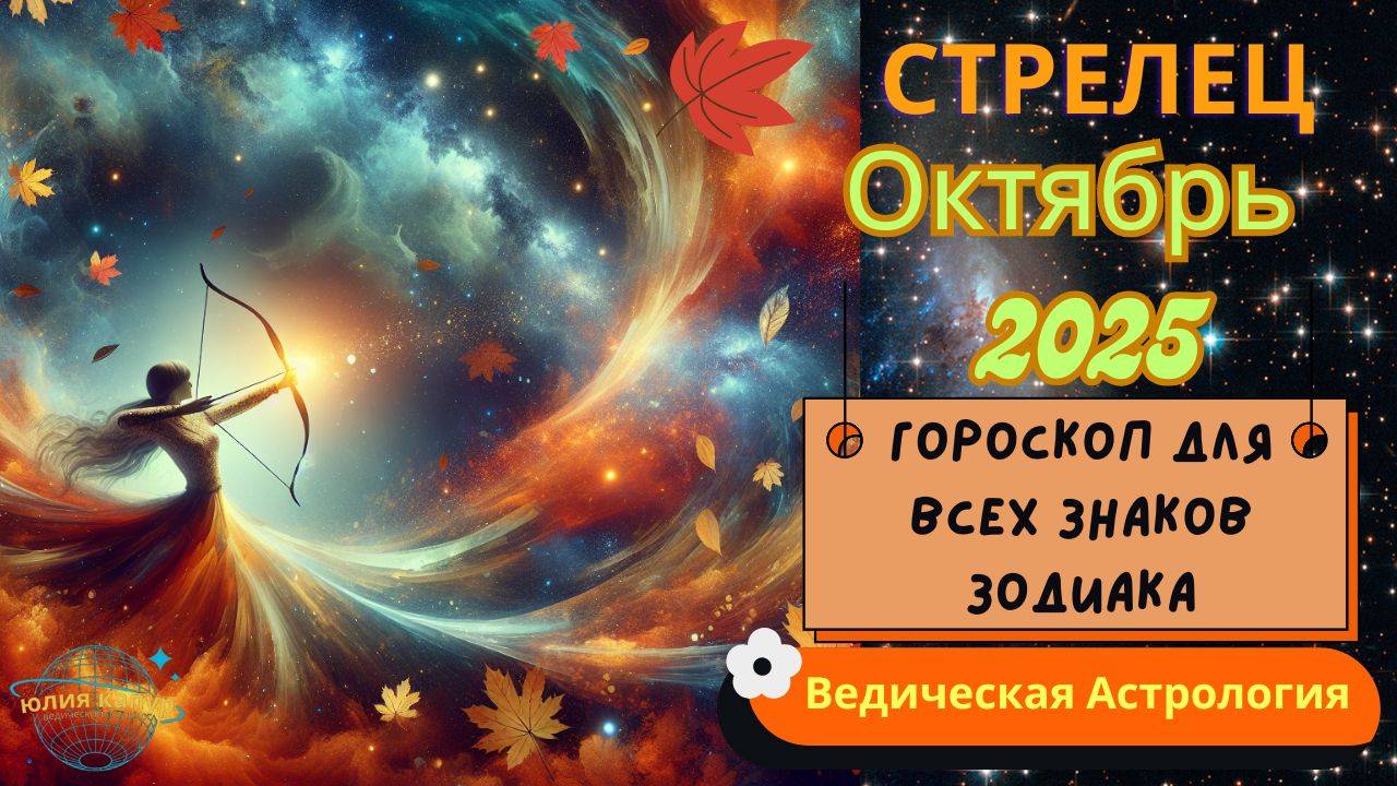 ♐️Стрелец - гороскоп на Октябрь 2025 года. От Юлии Капур