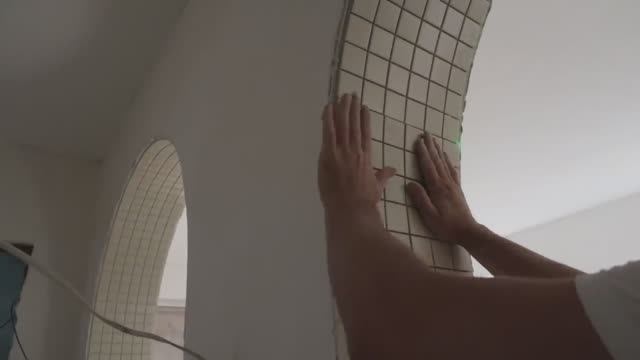 Облицовка АРКИ мозаикой своими руками. #топ #new#diy #ремонтвдоме