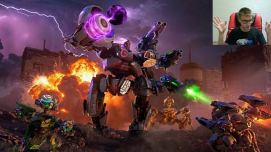 Играем в War Robots.