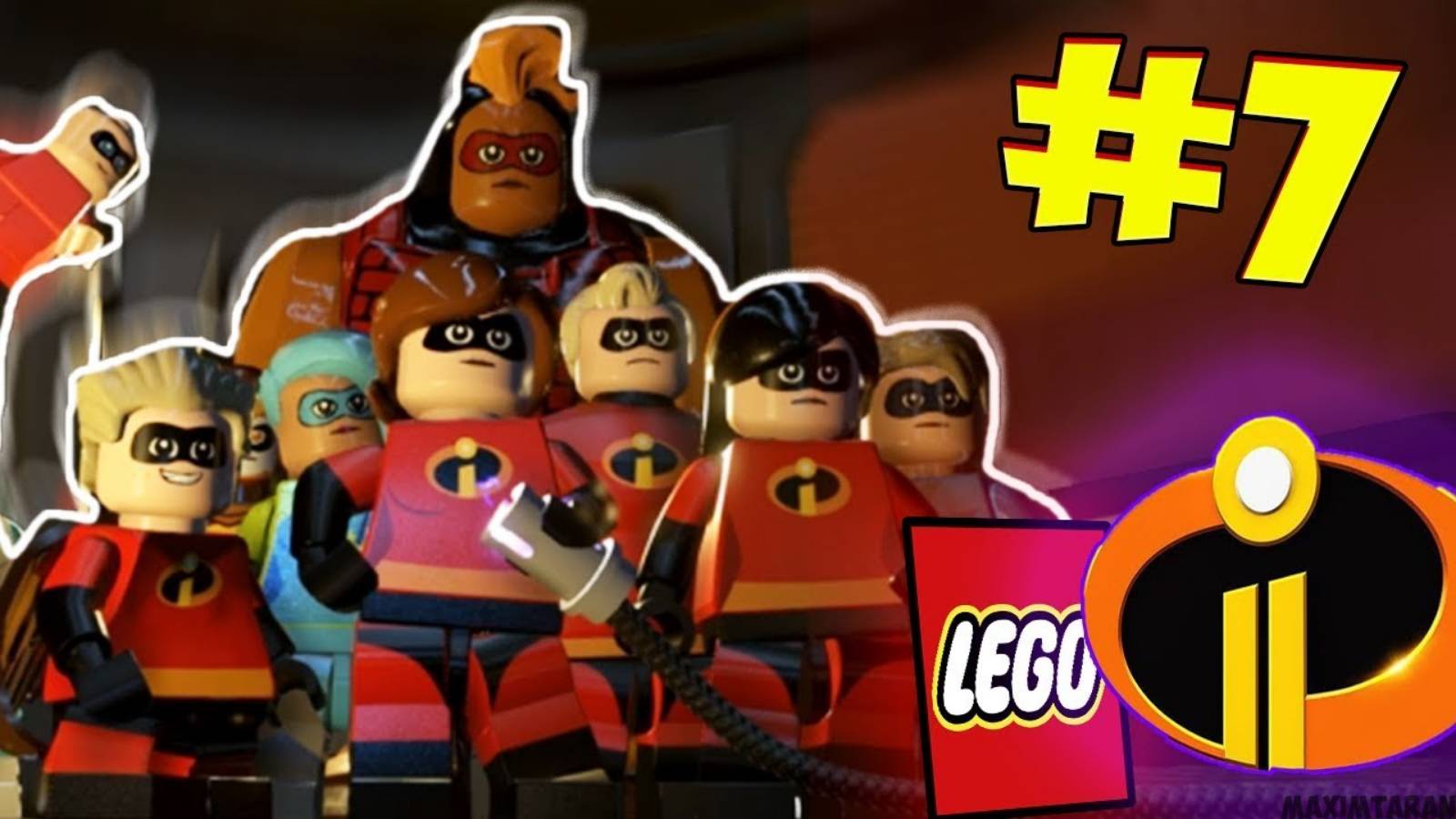 LEGO The Incredibles - Прохождение - Часть 7- Битва с Экранотираном (без комментариев)