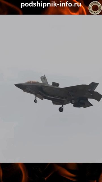 Вертикальный F-35B. Показательный пилотаж.