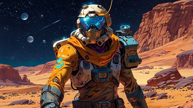 Марс - ржавый шериф без звёзд