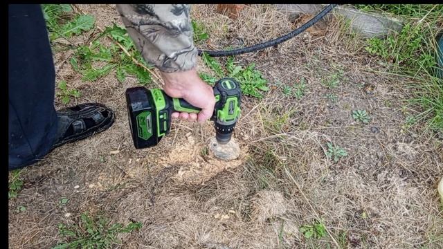 Сосед подсказал, что он делает с пнями, чтобы не корчевать