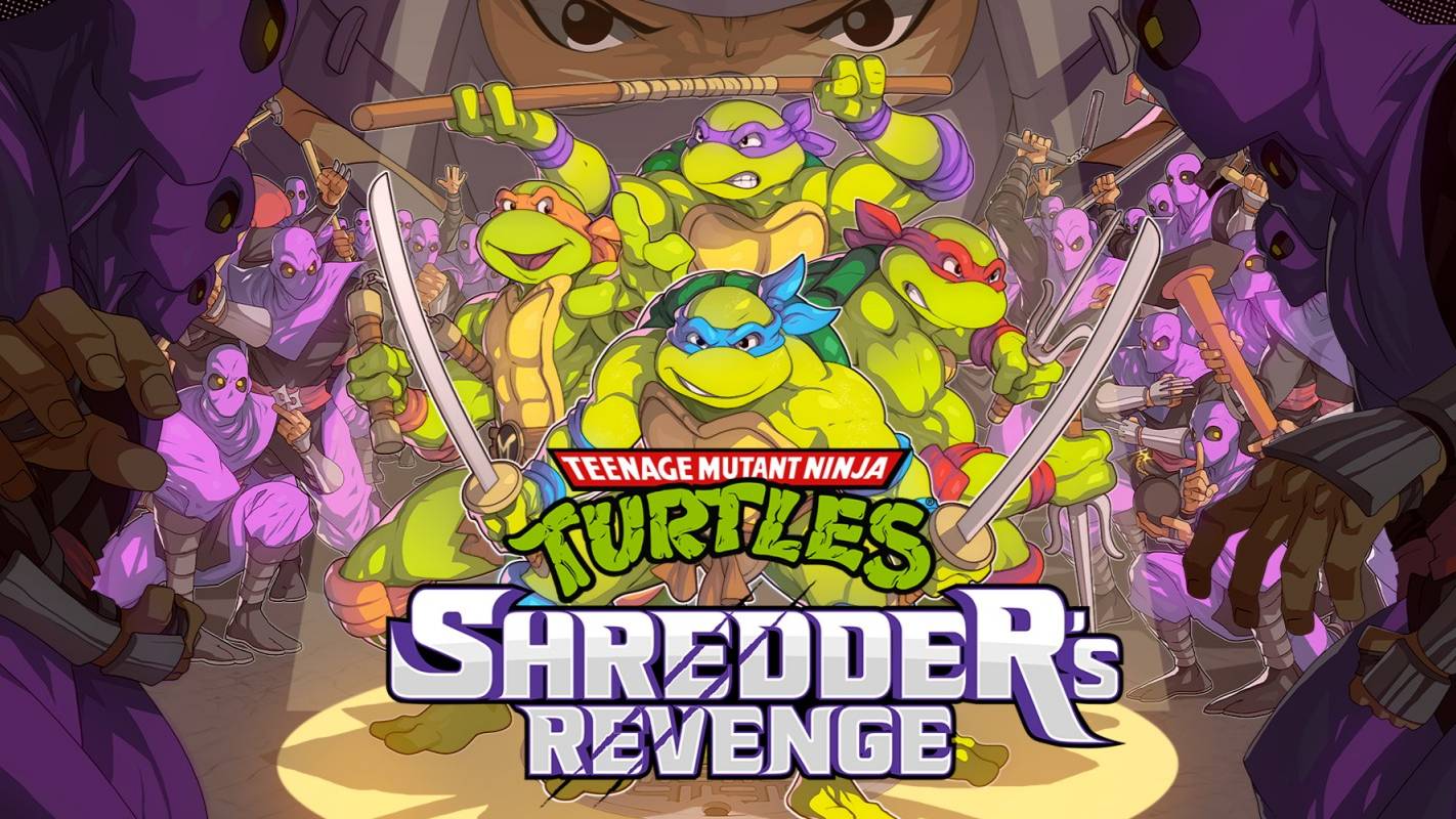 Играем на нинтендо свитч лайт в Teenage Mutant Ninja Turtles: Shredder's Revenge