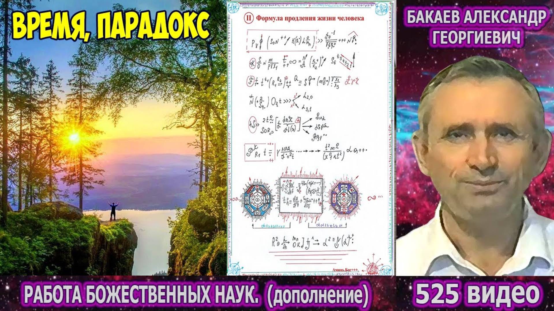 Часть 525. [Время - понятие растяжимое] - Работа Божественных наук. Часть 2. Бакаев А.Г.