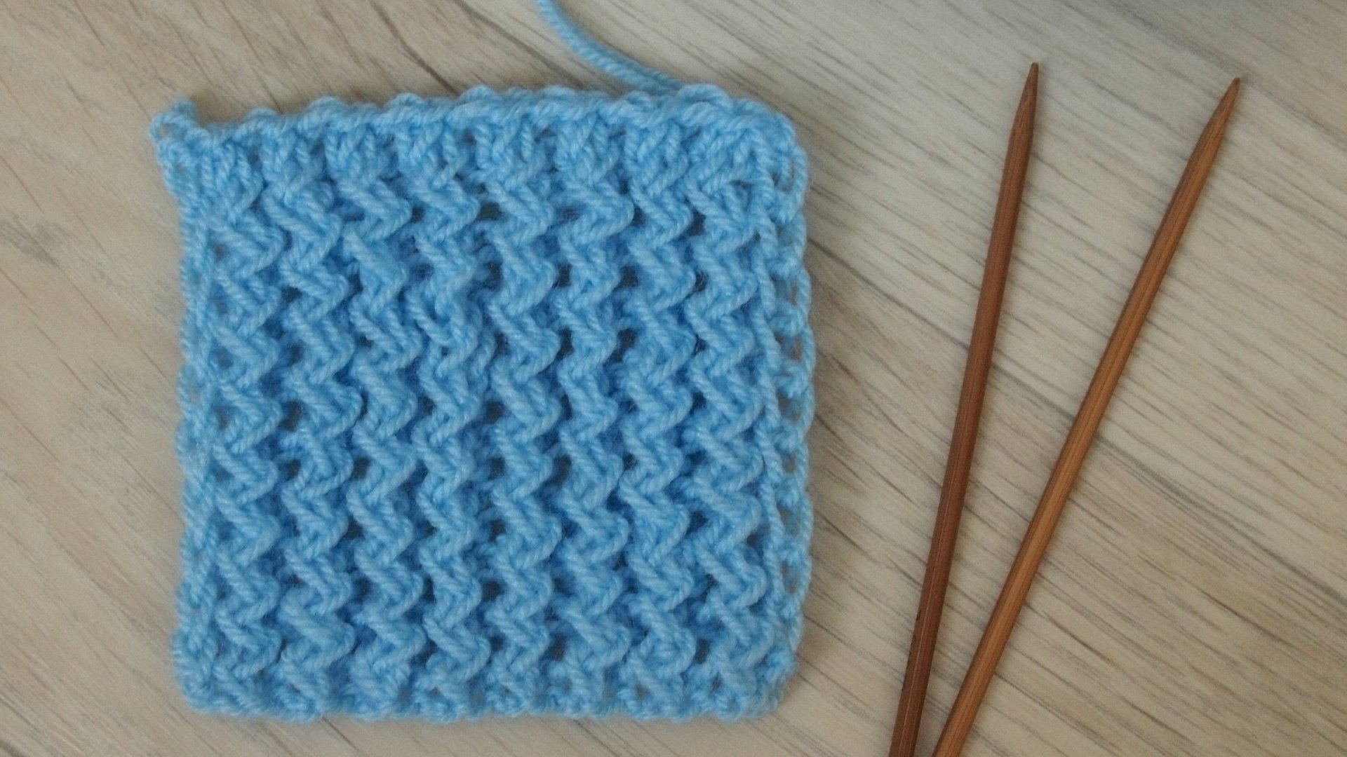 Французская резинка спицами. Уроки вязания для начинающих. Легко Elastic knitting needles Урок 152