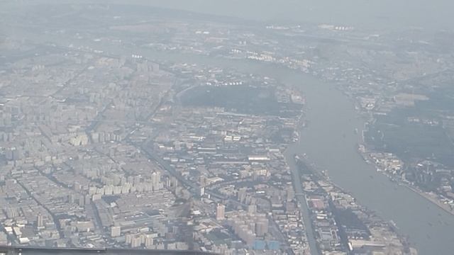Полёт над Шанхаем. Китай