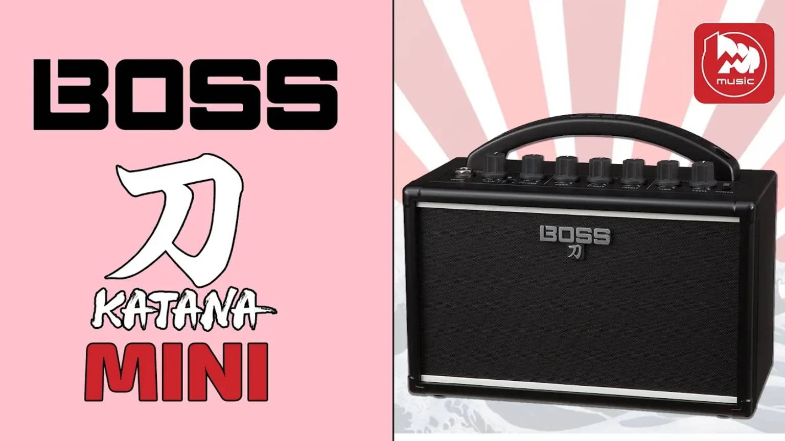 Лучший маленький гитарный комбик BOSS KATANA MINI