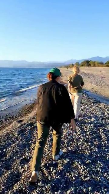 Вечерняя прогулка у моря 🐈 Абхазия - Пшап 🏜