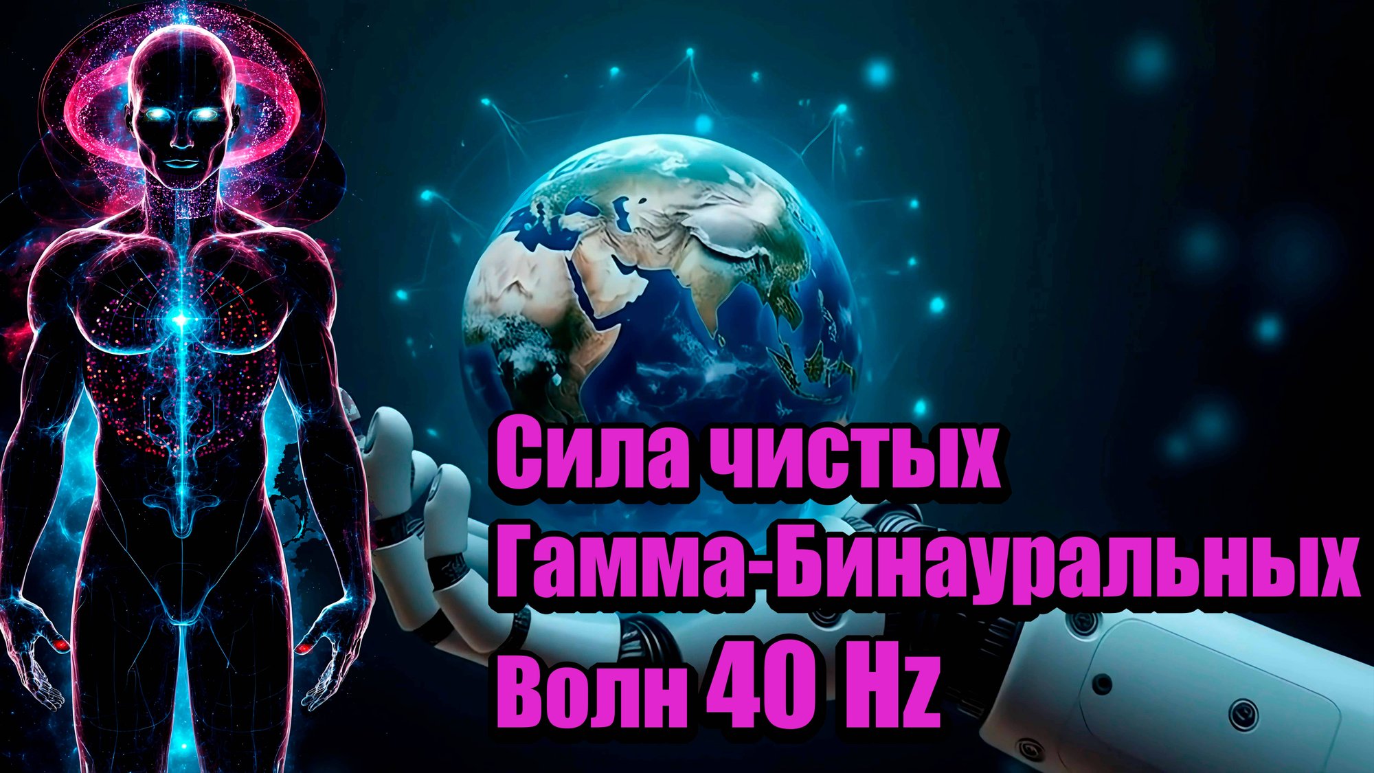 «Чистые Гамма Вибрации 40 Hz — Улучшение Фокуса и Концентрации»