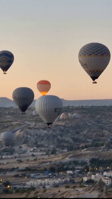 Рассвет над Кападокией. Полет на воздушном шаре.