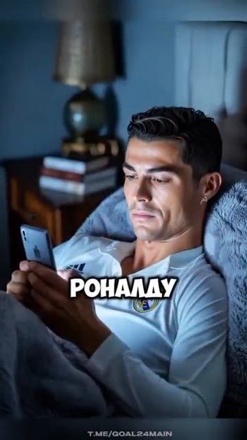 Месси заскамил роналду😄😁😎