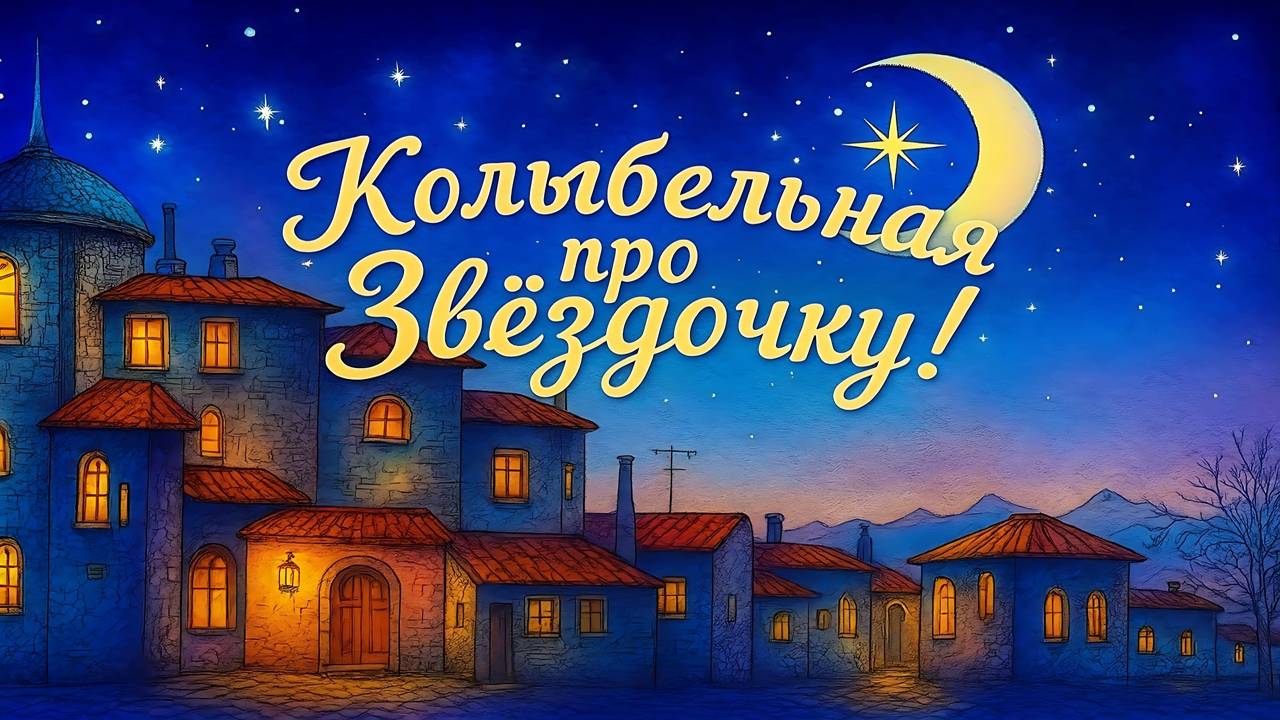 Детская песня. Колыбельная про звёздочку. Звезда. Баю бай. Мультфильм. Мультик. Сказка. Музыка Клипы