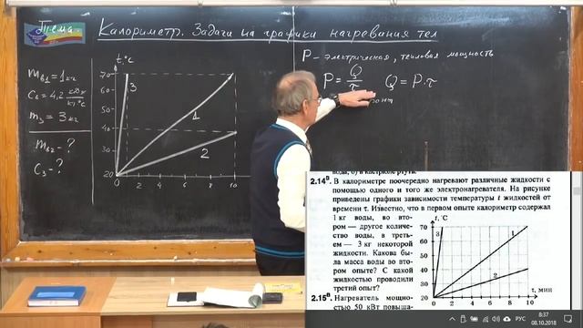 110. Урок 110 (осн). Задачи на график нагревания