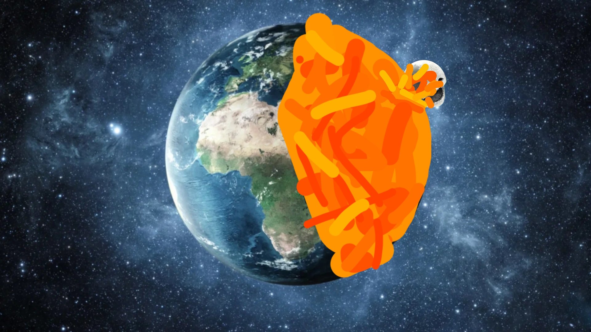 Что будет когда ЛУНА станет ЖИВОЙ?!