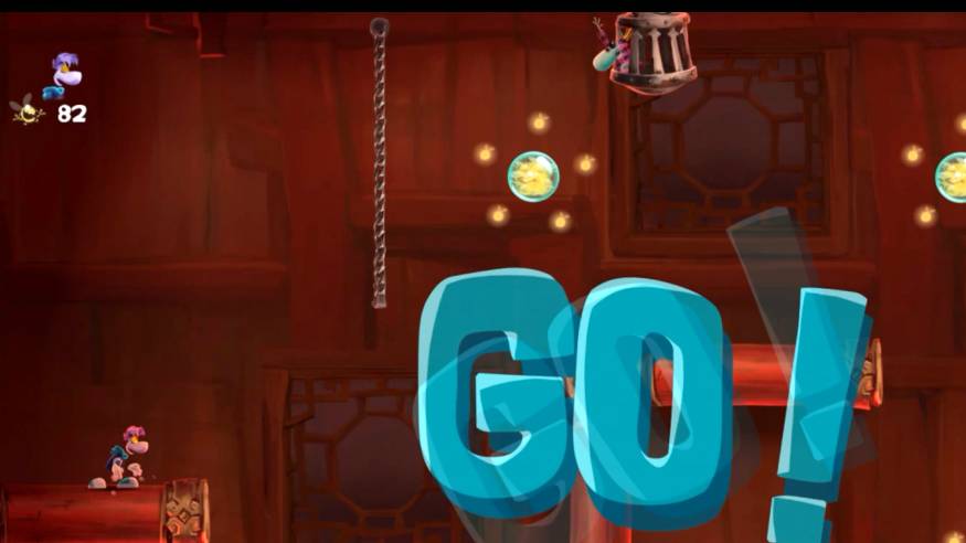 Как мультик игра Rayman Legends. Спасите Урсулу, проходим быстрое и весёлое испытание Школа ниндзя